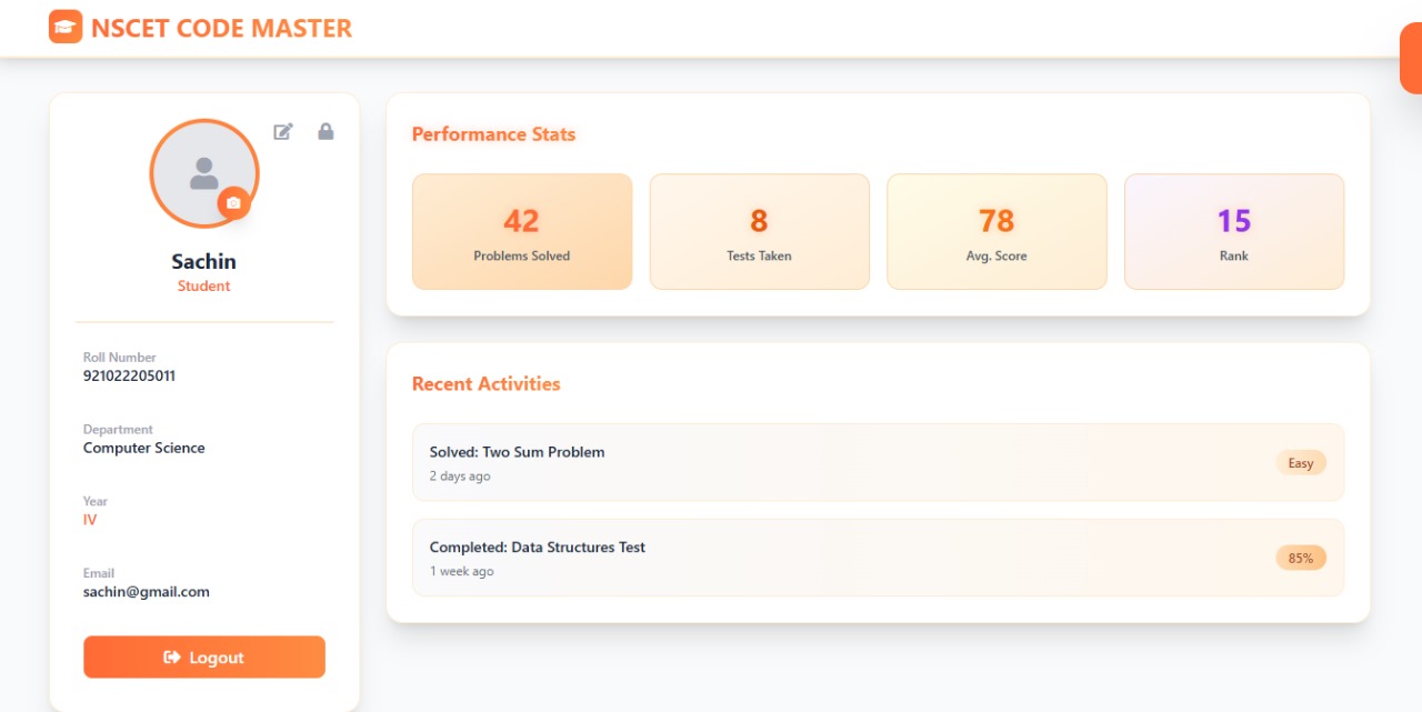 Naveen Bharathi | Modern Portfolio & Full Stack Developer